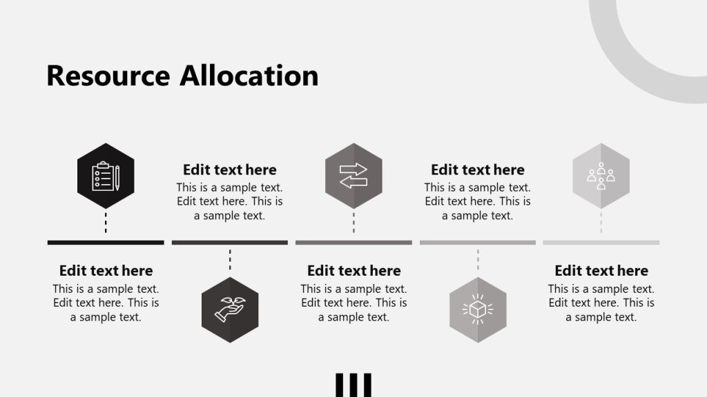 Resource Allocation Template Slide - SlideModel