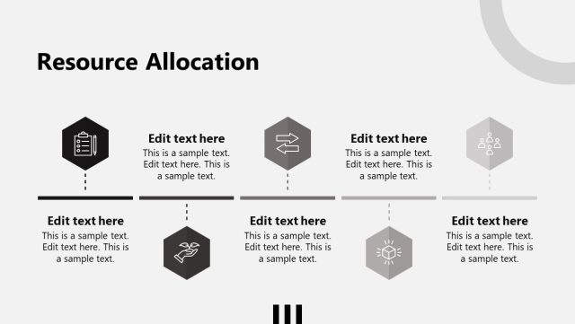 Resource Allocation Template Slide - SlideModel