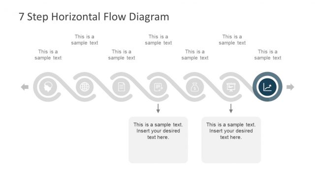 Trending Infgraphic PowerPoint Horizontal Flow - SlideModel