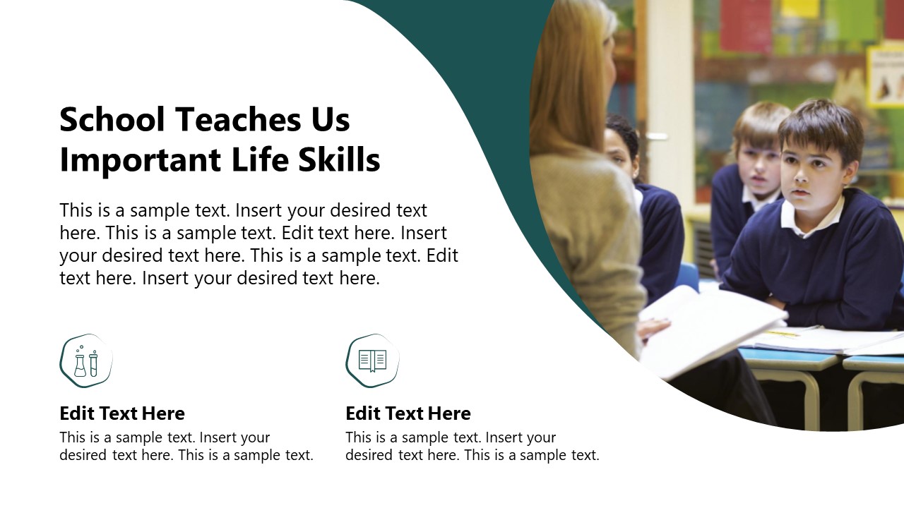 Education Primary Level PowerPoint Template