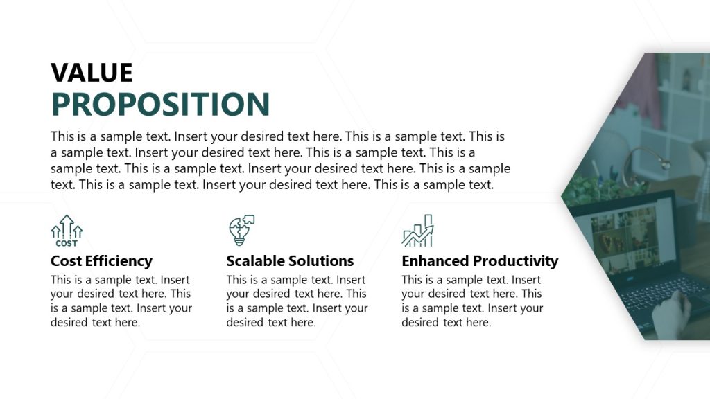 Value Proposition Slide for Executive Presentation Template - SlideModel