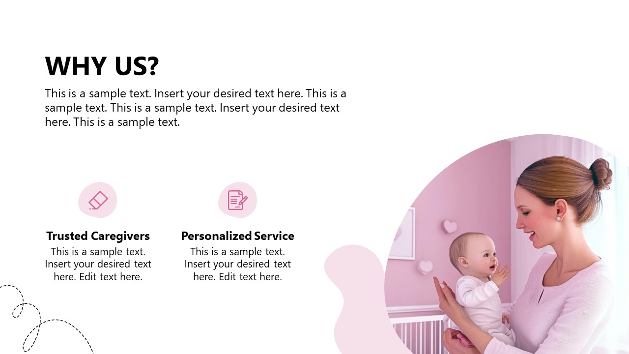 Babysitting Services Overview PowerPoint Template