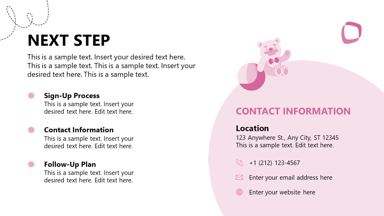 Babysitting Services Overview PowerPoint Template