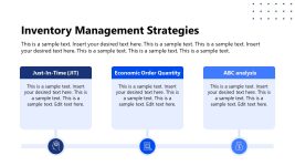 Inventory Management Strategies Slide - SlideModel