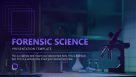 Title Slide - Forensic Science Template - SlideModel
