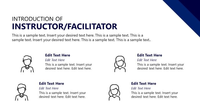 Introduction of Instructor PPT Slide - SlideModel