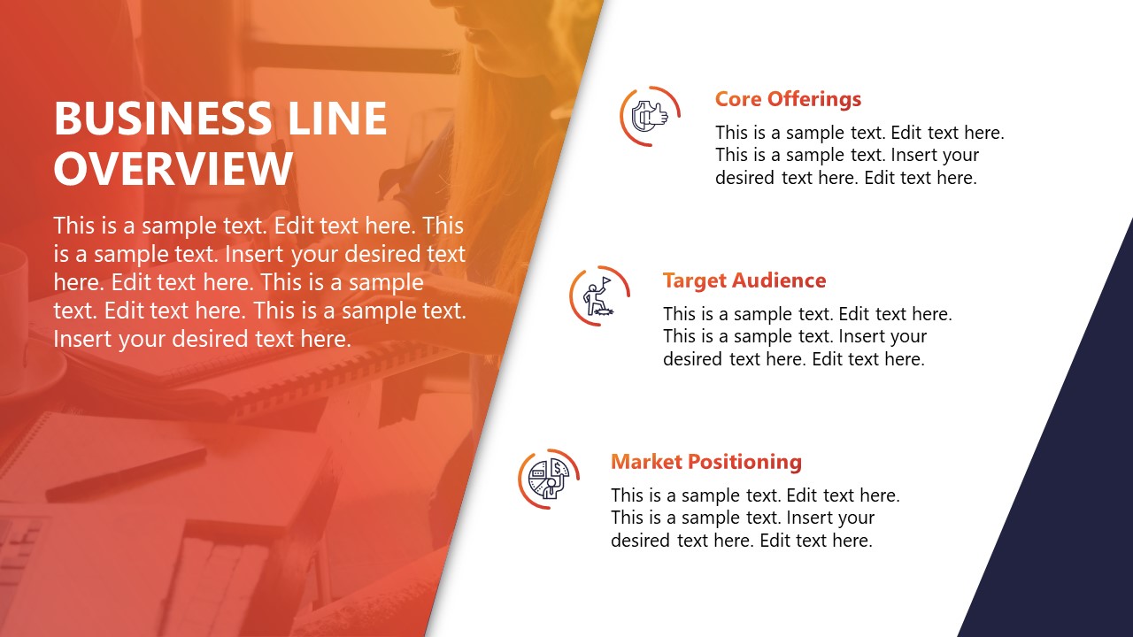 Business Lines PowerPoint Template