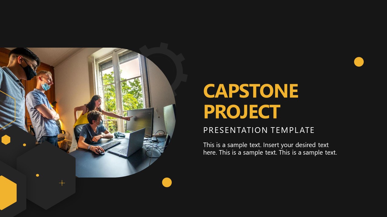 Capstone Project PowerPoint Template Presentation Slides Capstone Project PowerPoint Template Presentation Slides
