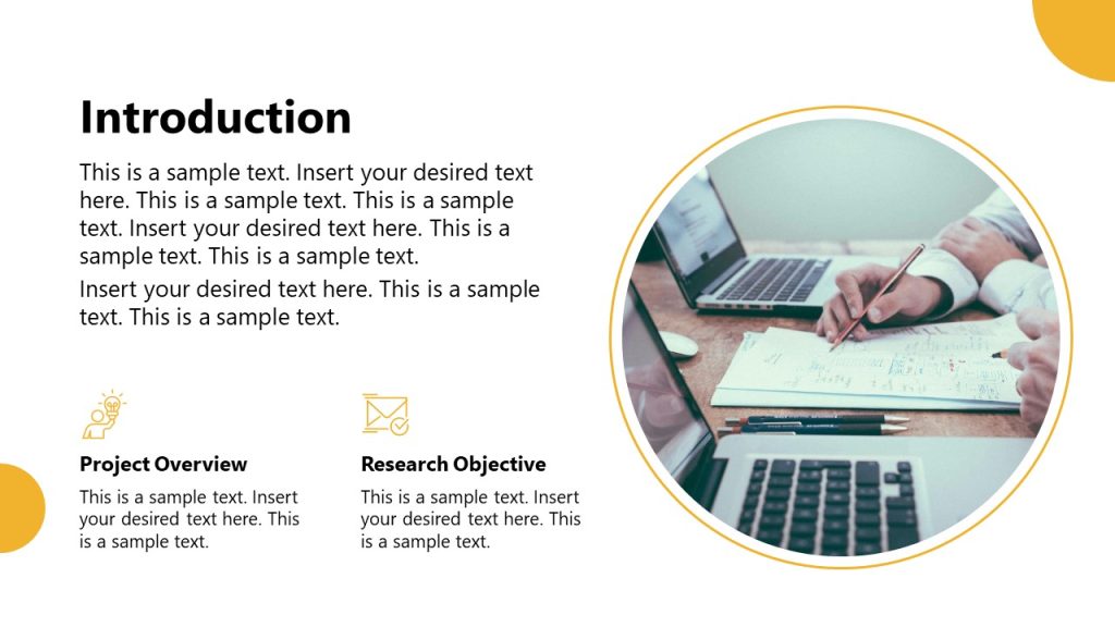 Introduction Slide - Capstone Project Template - SlideModel