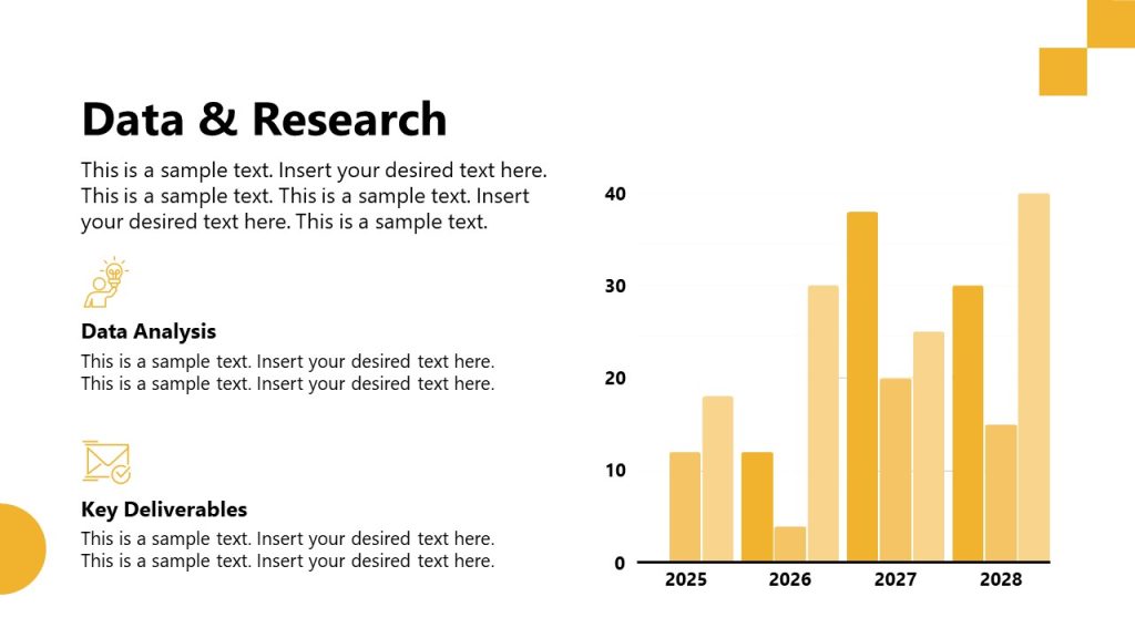 Data & Research Slide - Capstone Project Template - SlideModel Data & Research Slide - Capstone Project Template - SlideModel