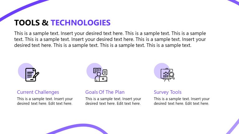 Tools & Technologies Presentation Slide - SlideModel
