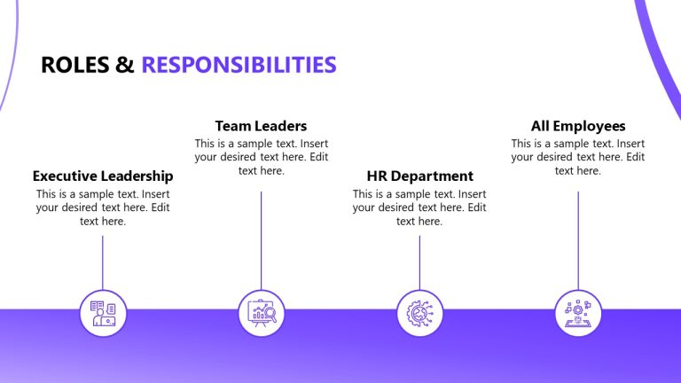 Roles & Responsibilities Infographics PPT Template - SlideModel