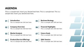 Agenda Slide - Business Slide Deck Template - SlideModel