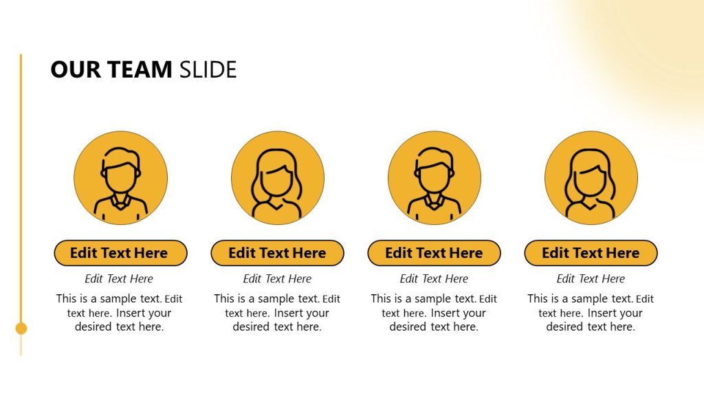 Our Team Presentatiuon - Business Corporate Pitch Template - SlideModel