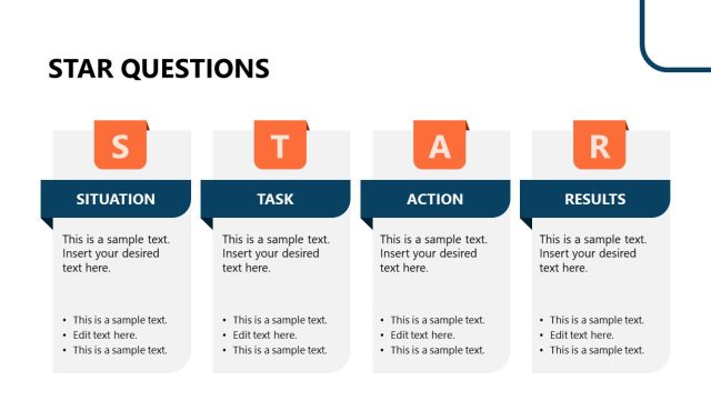 Editable Star Questions - Effective Interview Template - SlideModel