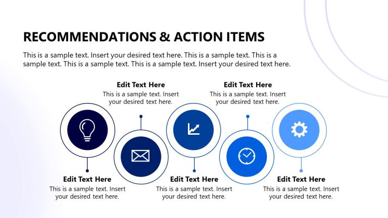Recommendations Slide - Post Implementation PowerPoint Template ...