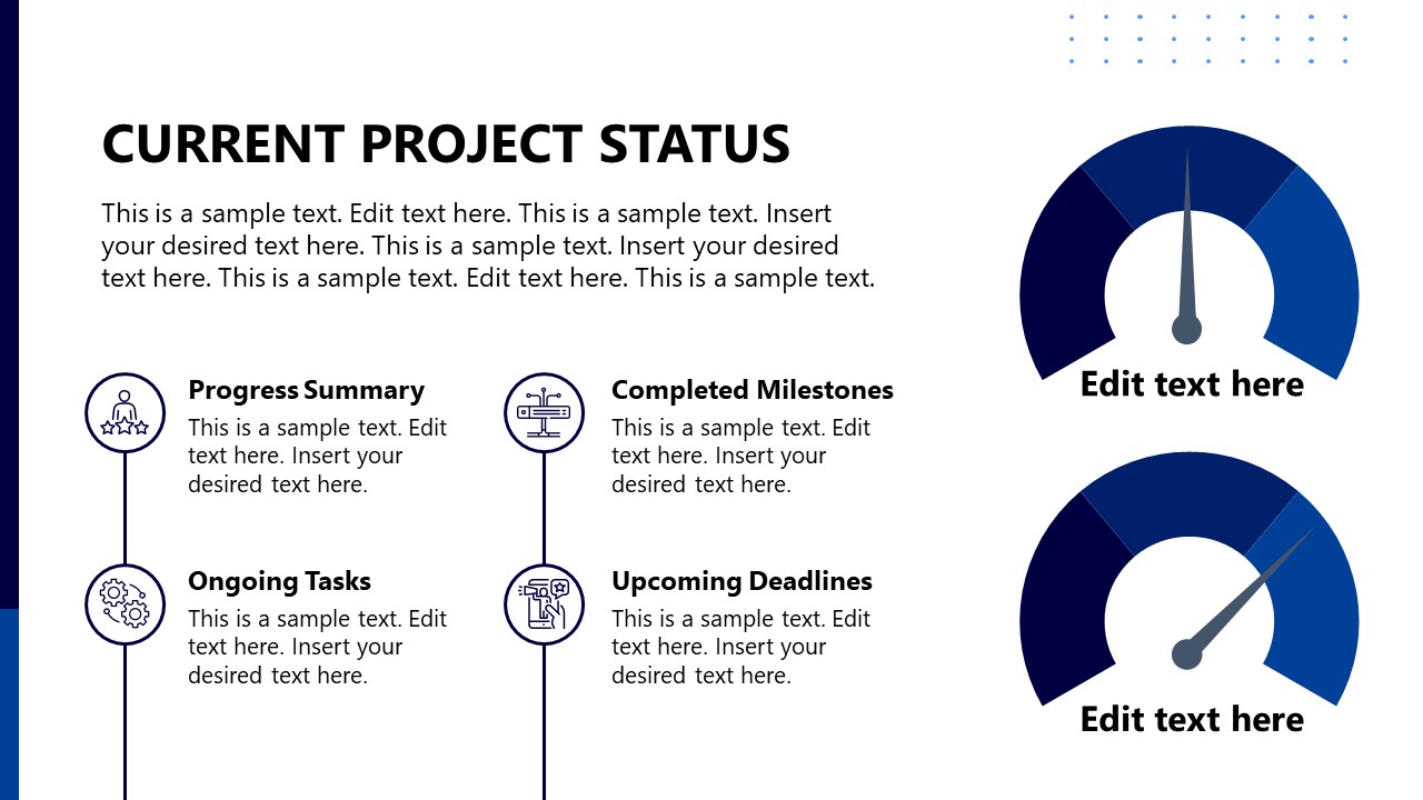 Project Status PowerPoint Template