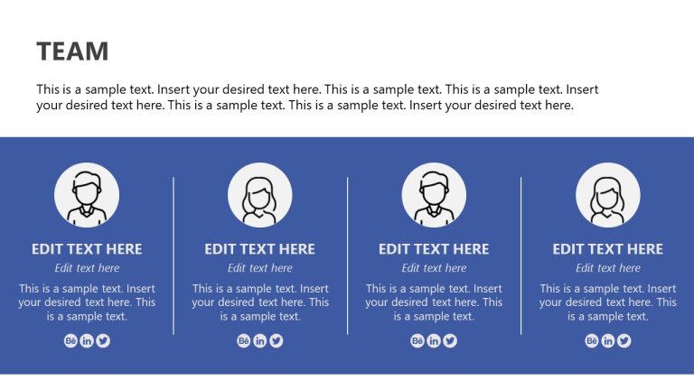 Team Presentation Slide - Pitch Deck Template - SlideModel