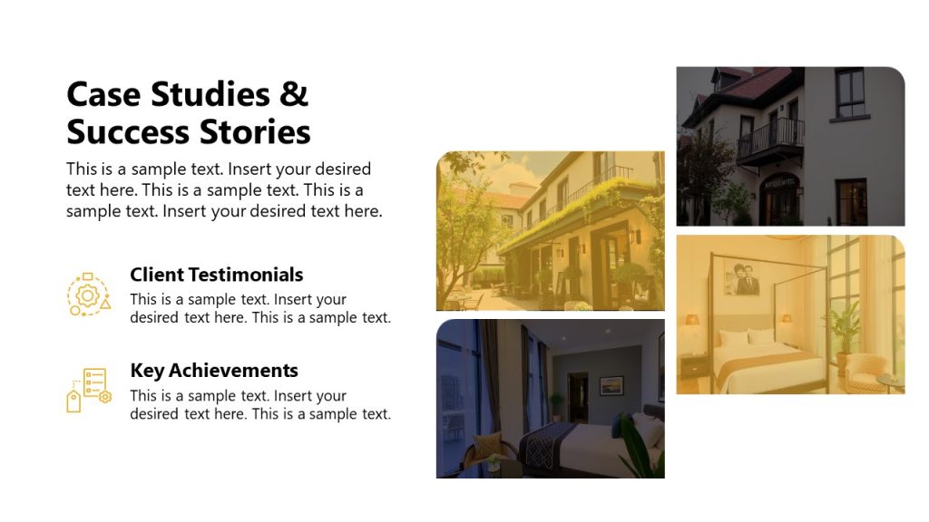 Case Studies & Success Stories Slide for PowerPoint - SlideModel