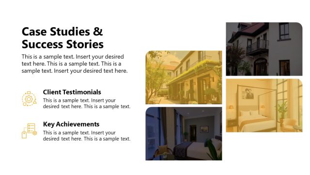 Case Studies & Success Stories Slide for PowerPoint - SlideModel