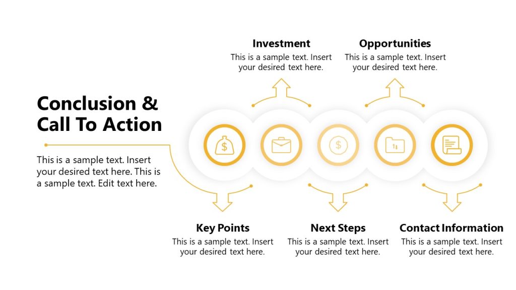 Conclusion & CTA PPT Template Slide - SlideModel