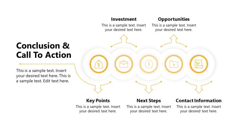 Conclusion & CTA PPT Template Slide - SlideModel