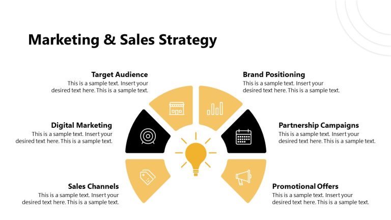 Marketing & Sales Strategy Slide - Hotel Pitch Deck PPT Template ...