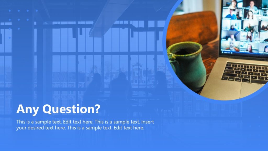 Questions Slide - Quarterly Business Review PPT Template - SlideModel