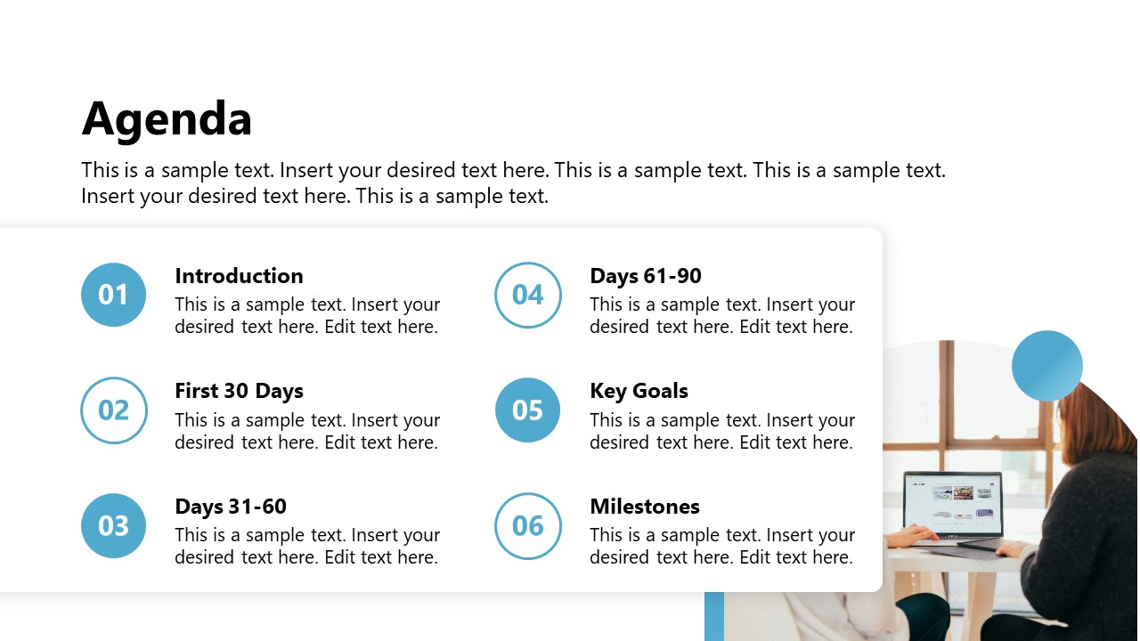First 90 Days Template for PowerPoint & Presentation Slides