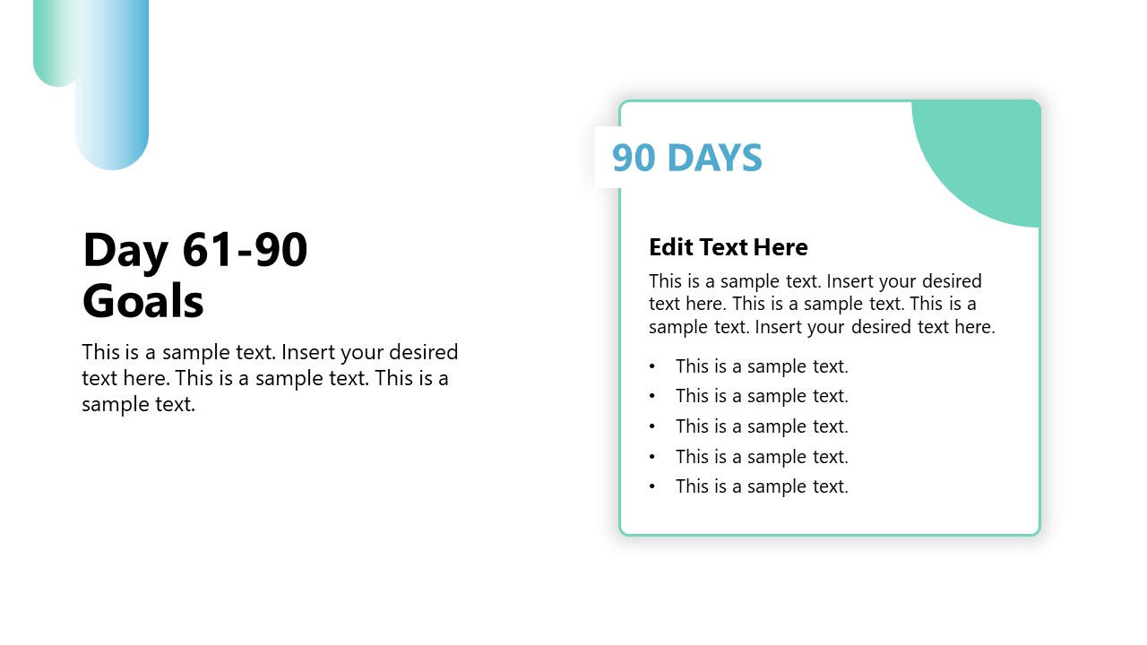 First 90 Days Template for PowerPoint & Presentation Slides