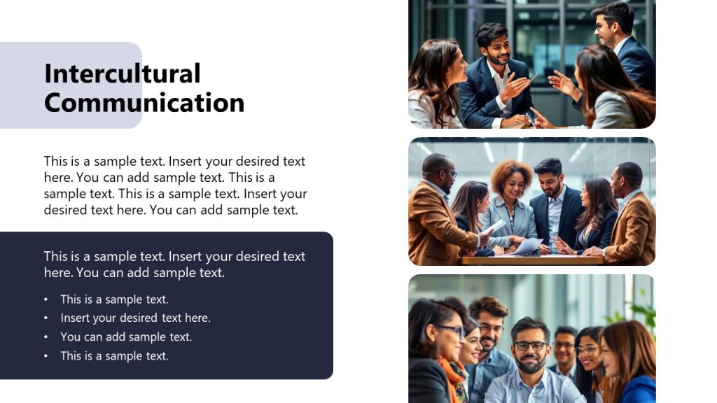 Intercultural Communication - Cross-cultural Management PPT Template ...