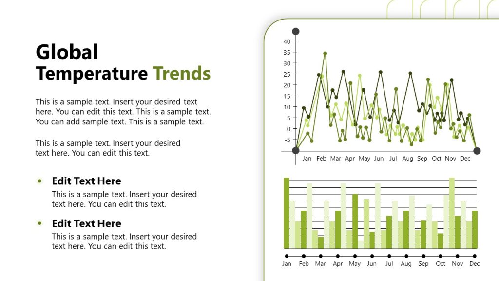 Global Temperature Trends - Climate Change Slide - SlideModel Global Temperature Trends - Climate Change Slide - SlideModel