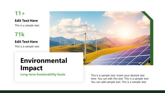 Environmental Impact PPT Template Slide - SlideModel