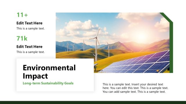 Environmental Impact PPT Template Slide - SlideModel