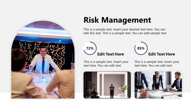 Risk Management Template Slide - SlideModel