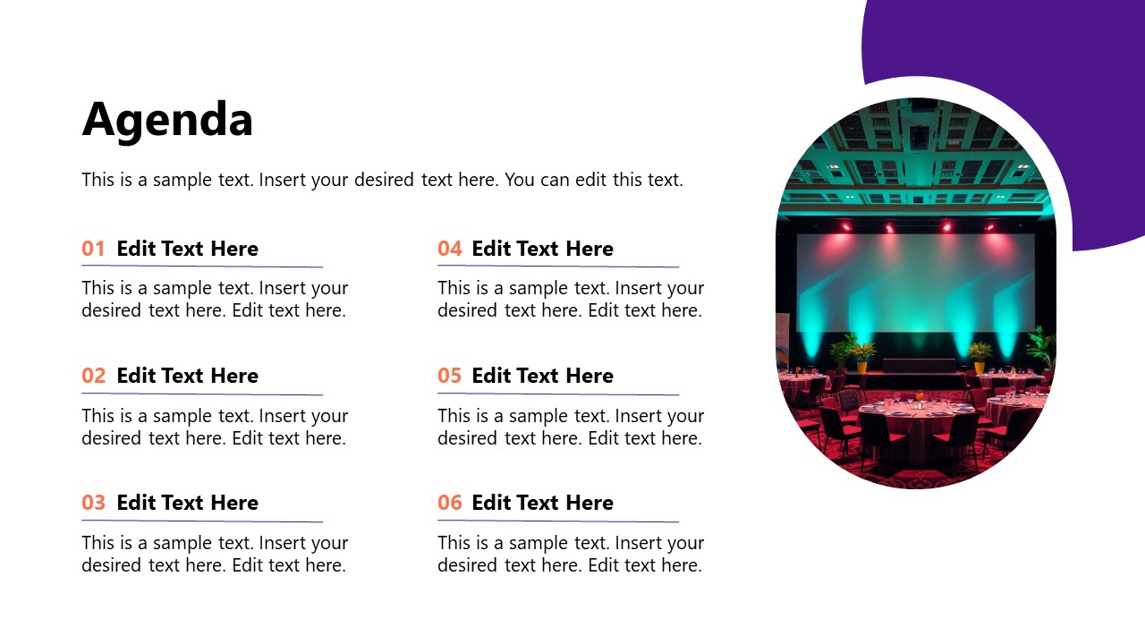 Event Brief Presentation Template