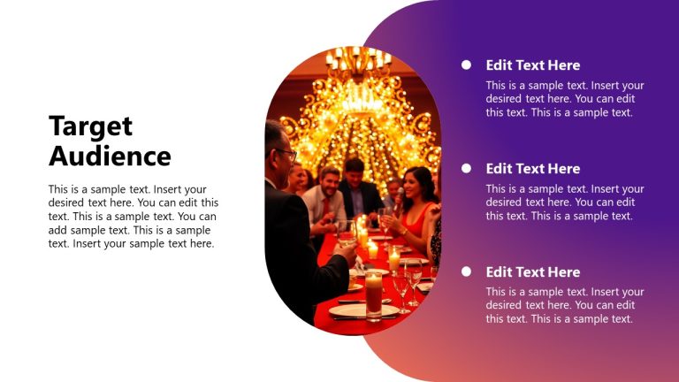 Target Audience Slide - Event Brief Presentation - SlideModel