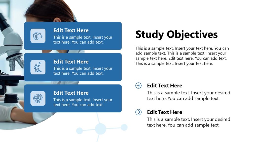 Study Objectives Presentation Slide - SlideModel