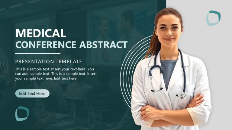 Cover Slide - Medical Conference Abstract Template - SlideModel