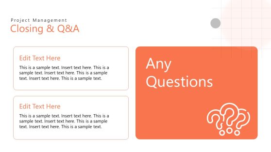 Closing Slide - Project Management Template - SlideModel