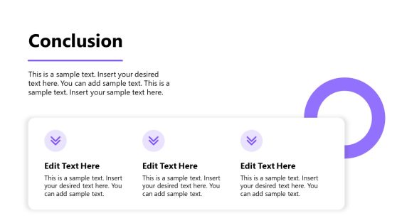 Editable Conclusion Slide - Educational Research PPT Template - SlideModel