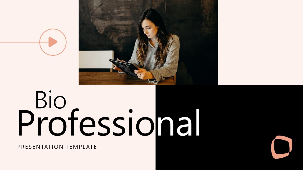 Professional Bio Template for PowerPoint & Presentation Slides