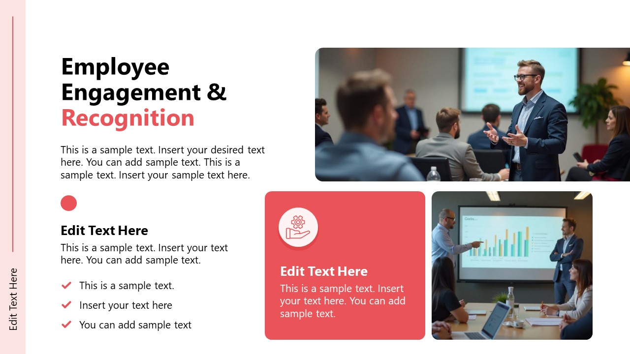 Employee Engagement & Recognition PowerPoint Slide - SlideModel