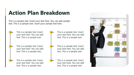 Action Plan Breakdown Simple Diagram - SlideModel
