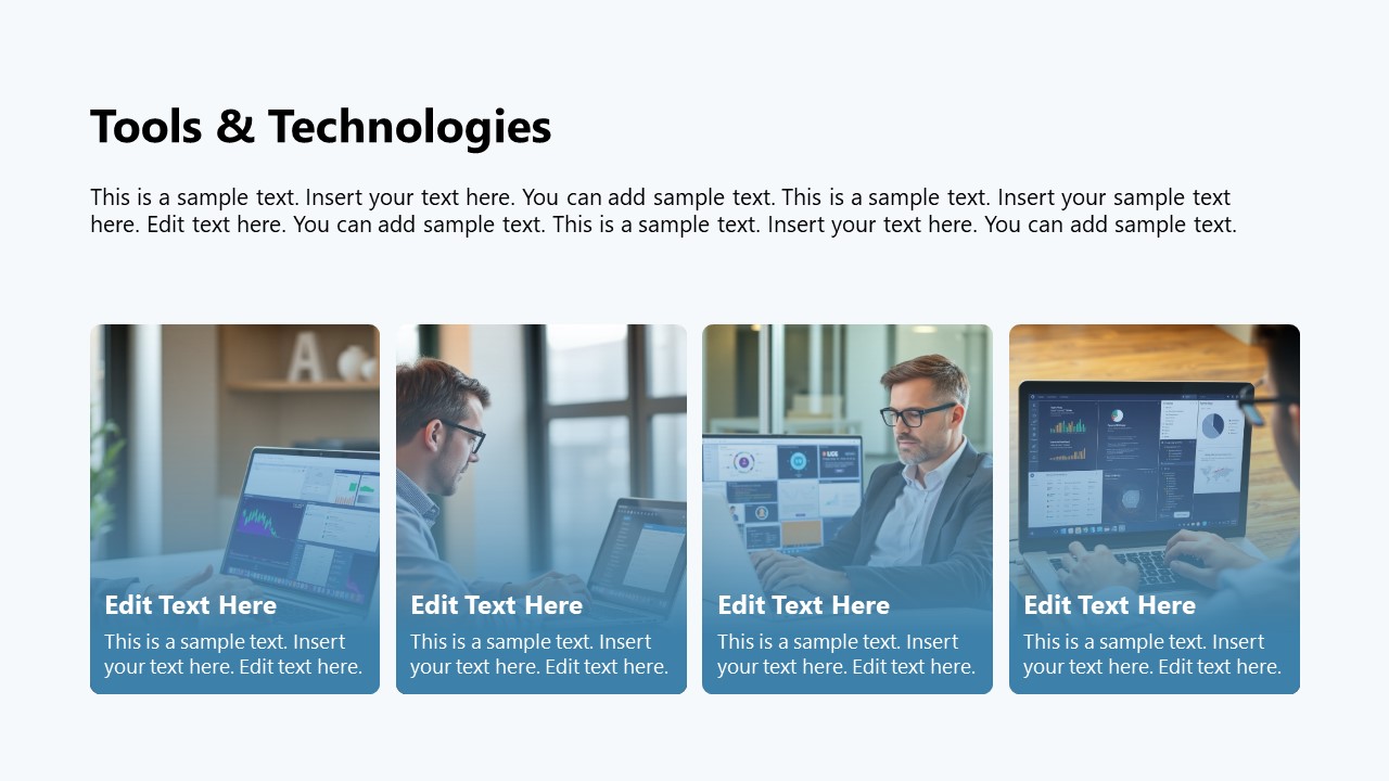Step by Step Implementation Plan PowerPoint Template