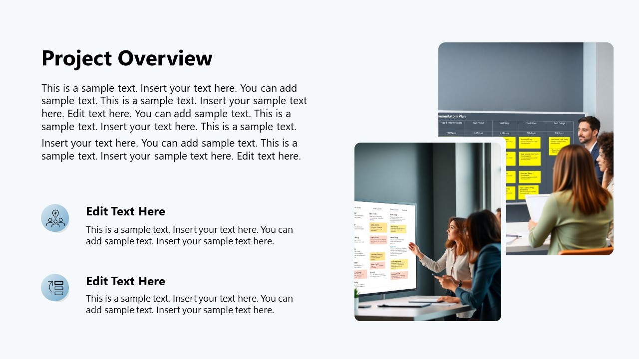 Step by Step Implementation Plan PowerPoint Template
