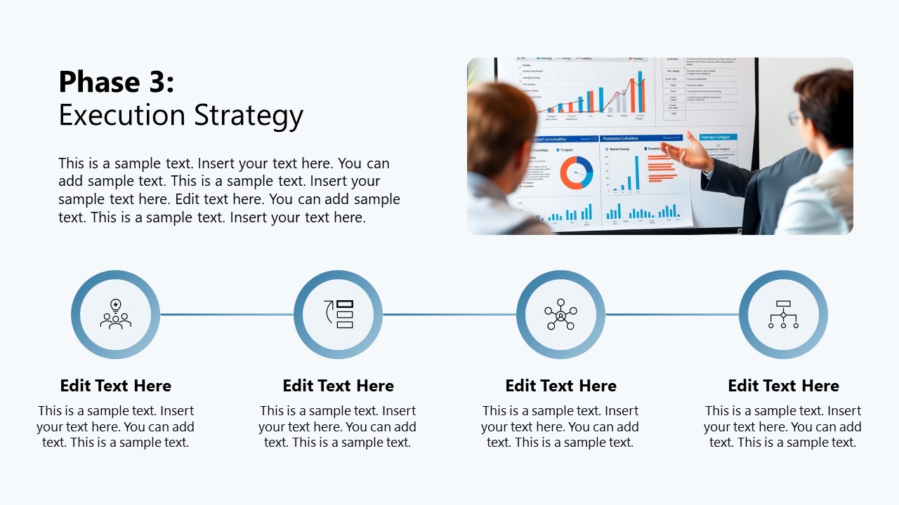 Step by Step Implementation Plan PowerPoint Template