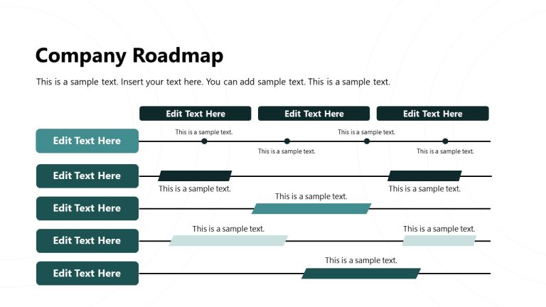 Company Roadmap Slide - New Employee Onboarding Template - SlideModel