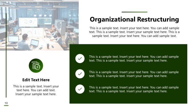 Organizational Restructuring Slide - Corporate Turnaround Strategy ...