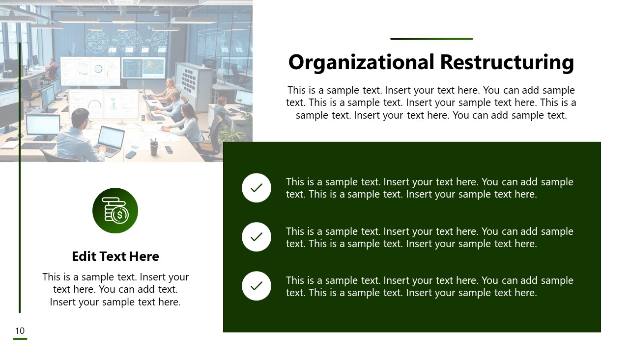 Corporate Turnaround Strategy PowerPoint Template